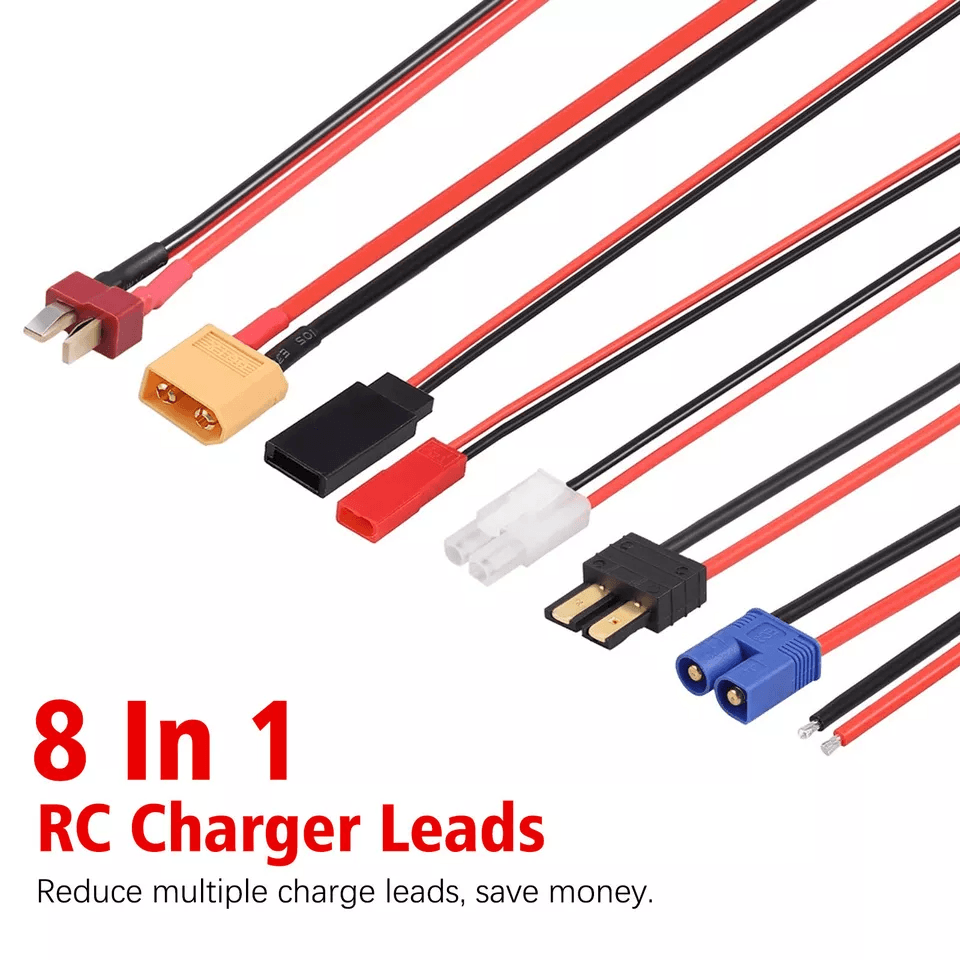 8-in-1 RC Lipo Charger Adapter Splitter Cable | Inspire Uplift