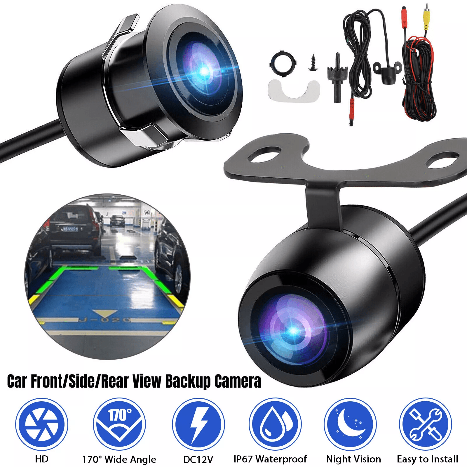 170° CMOS Car Backup Camera – Night Vision HD | Inspire Uplift