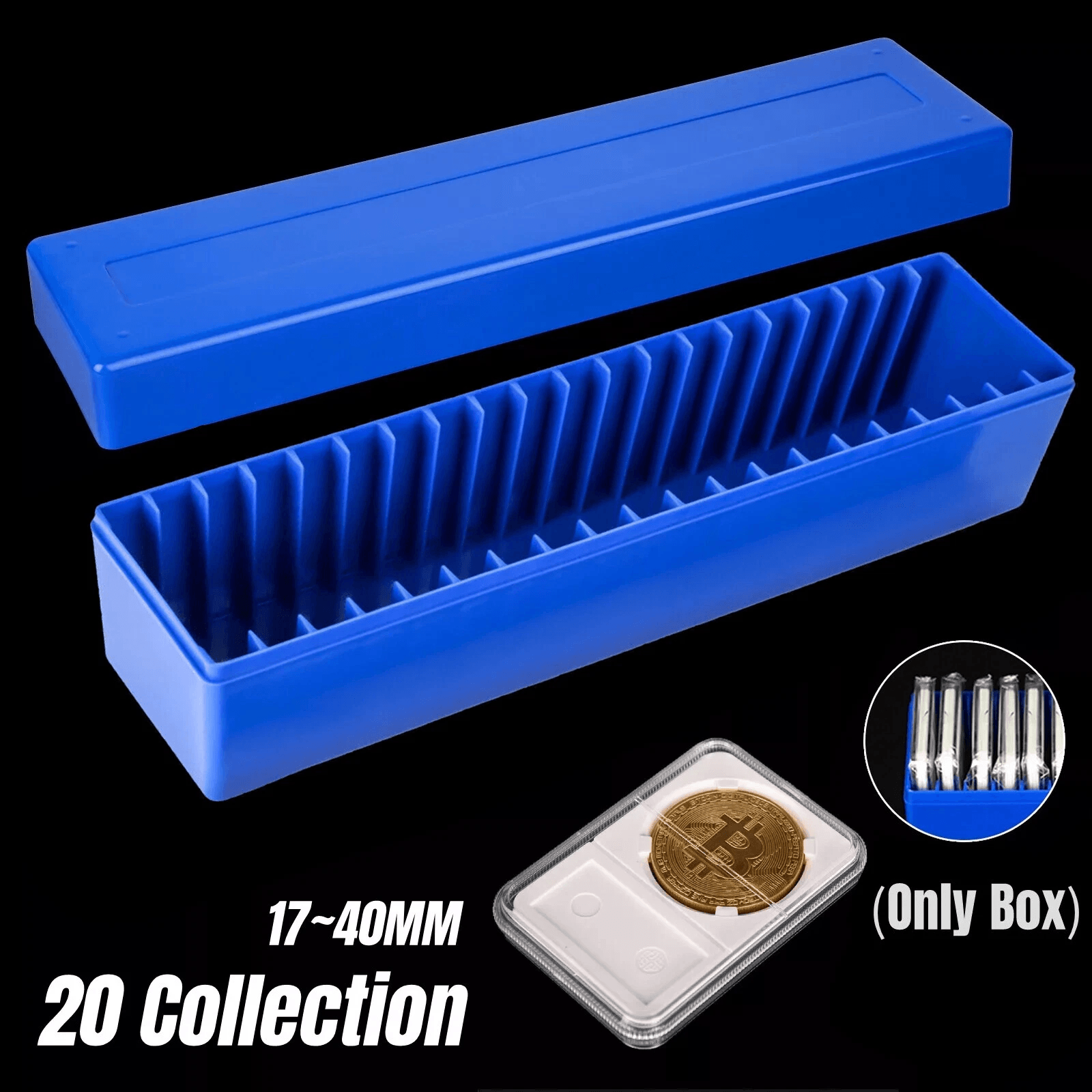 Coin Slab Storage Case for 20 PCGS NGC Holders | Inspire Uplift