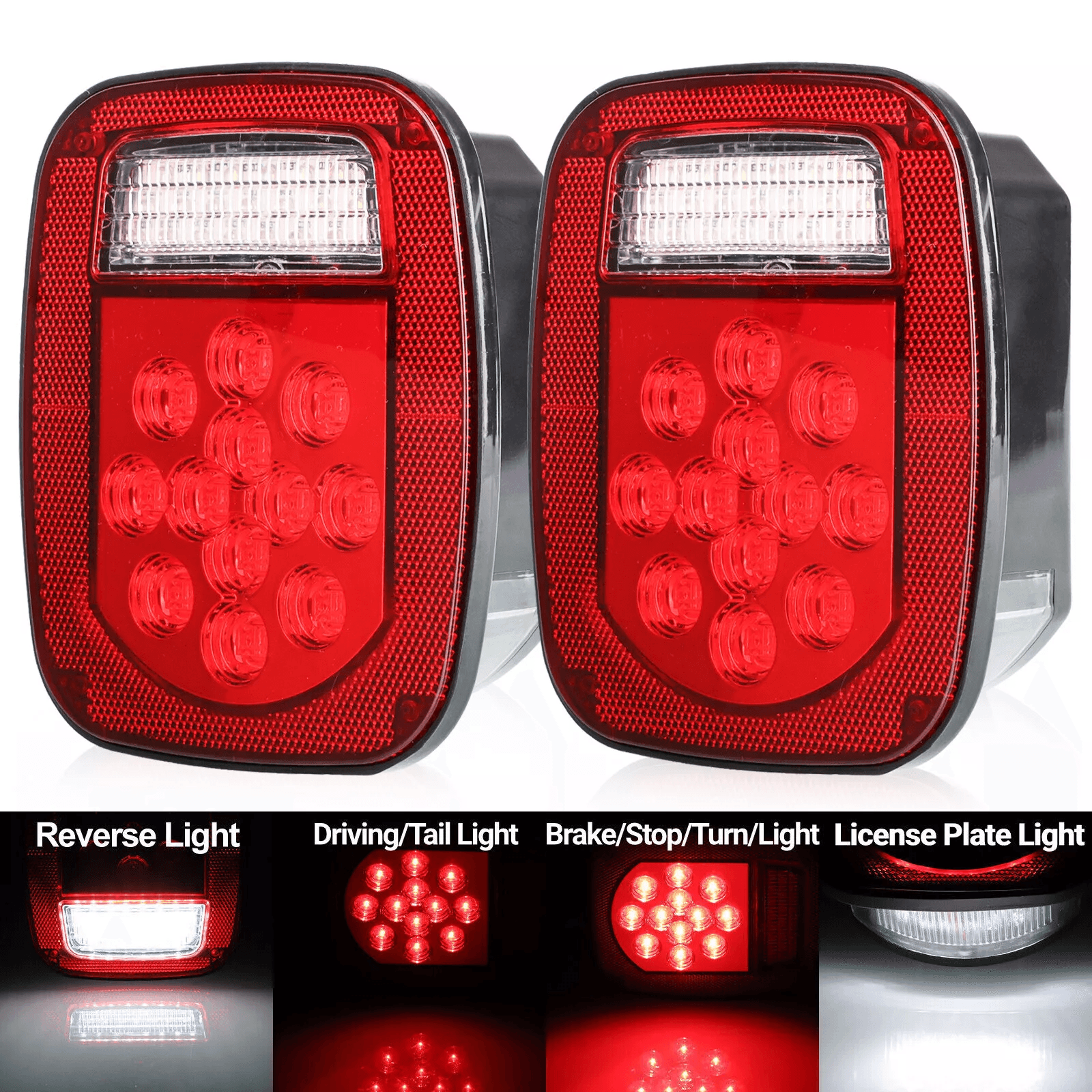 Rear LED Tail Lights for Trailer Truck | Inspire Uplift