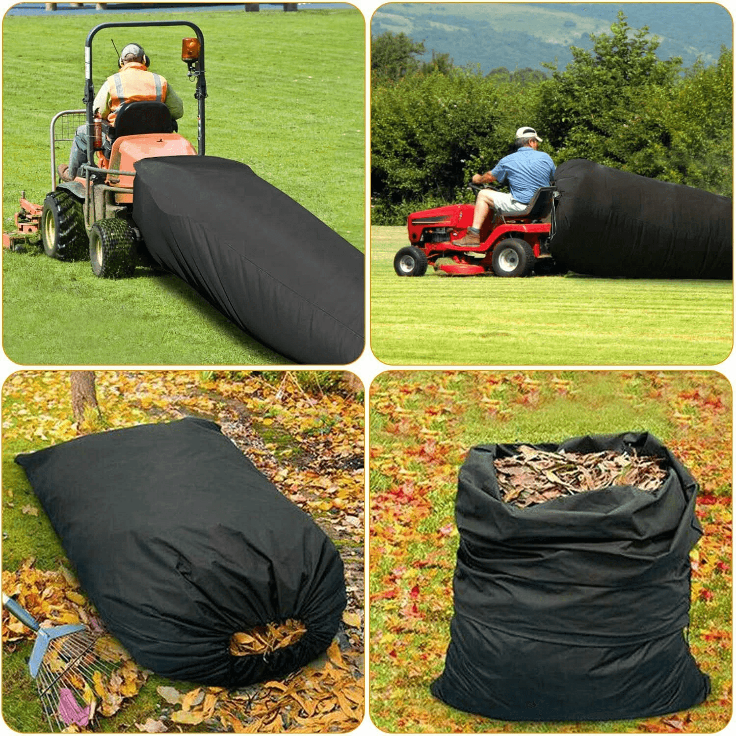 Universal Lawn Tractor Leaf Bag – 54 Cu Ft | Inspire Uplift