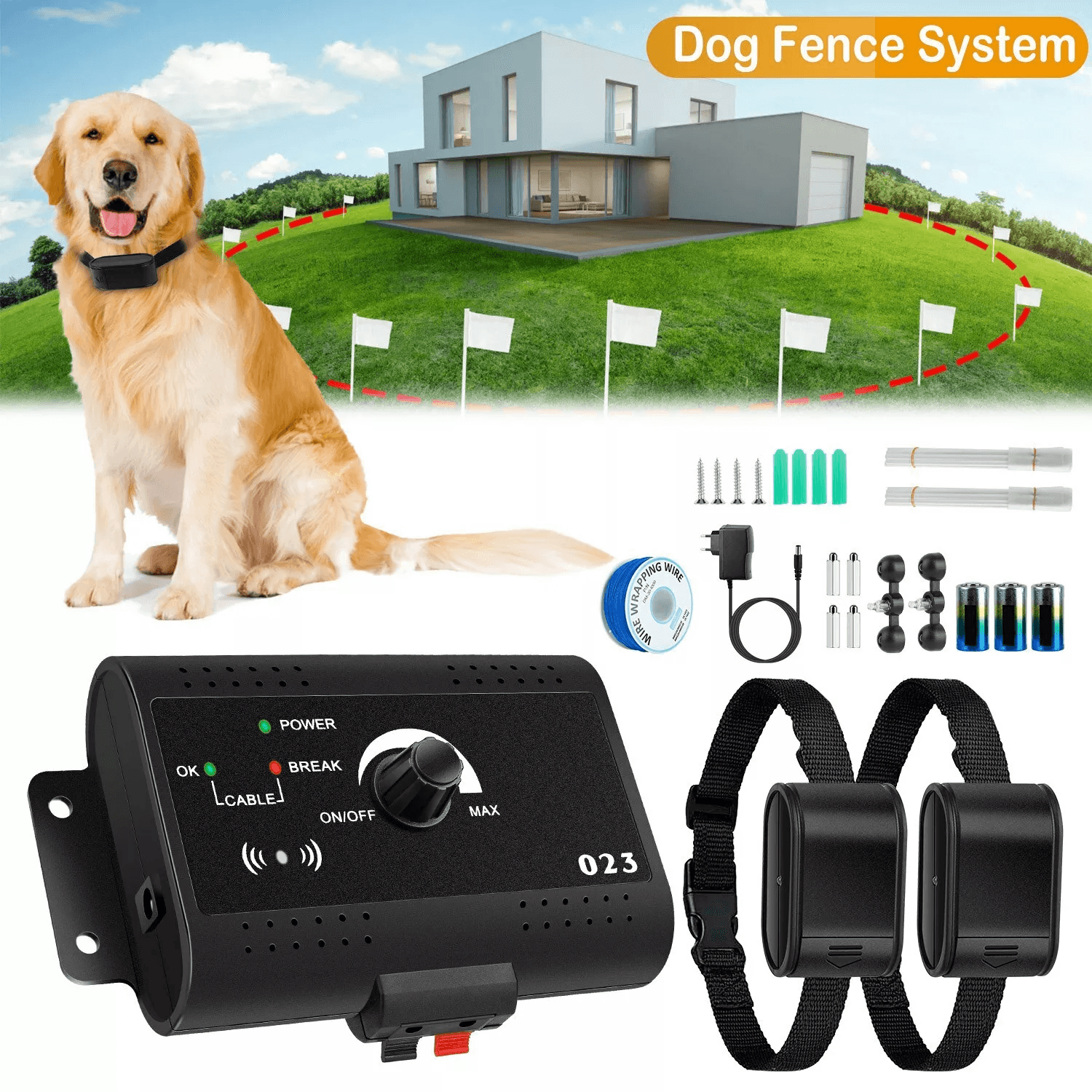 Wireless Dog Fence & Training System | Inspire Uplift