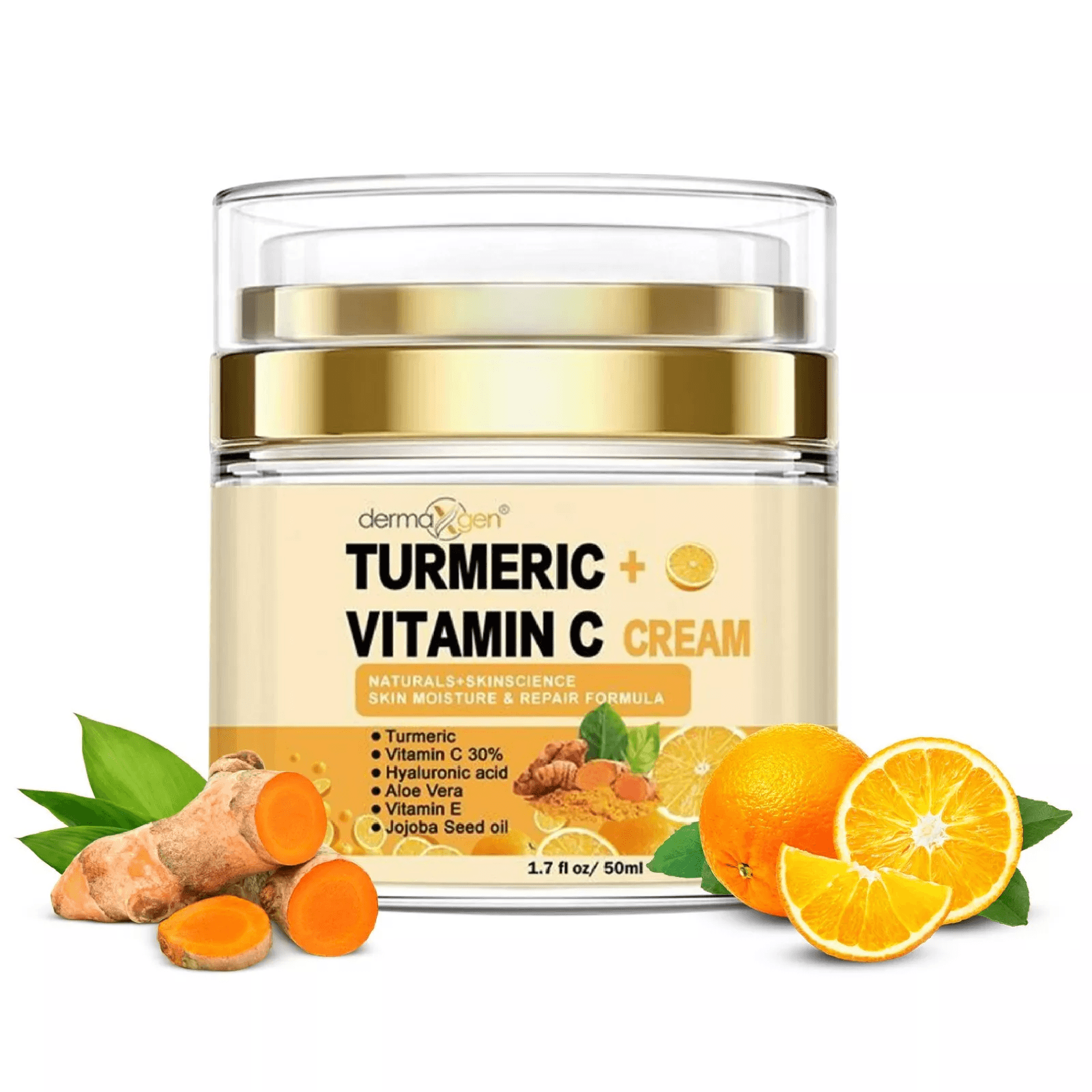 Vitamin C Turmeric Anti-Aging Cream 1.7oz | Inspire Uplift