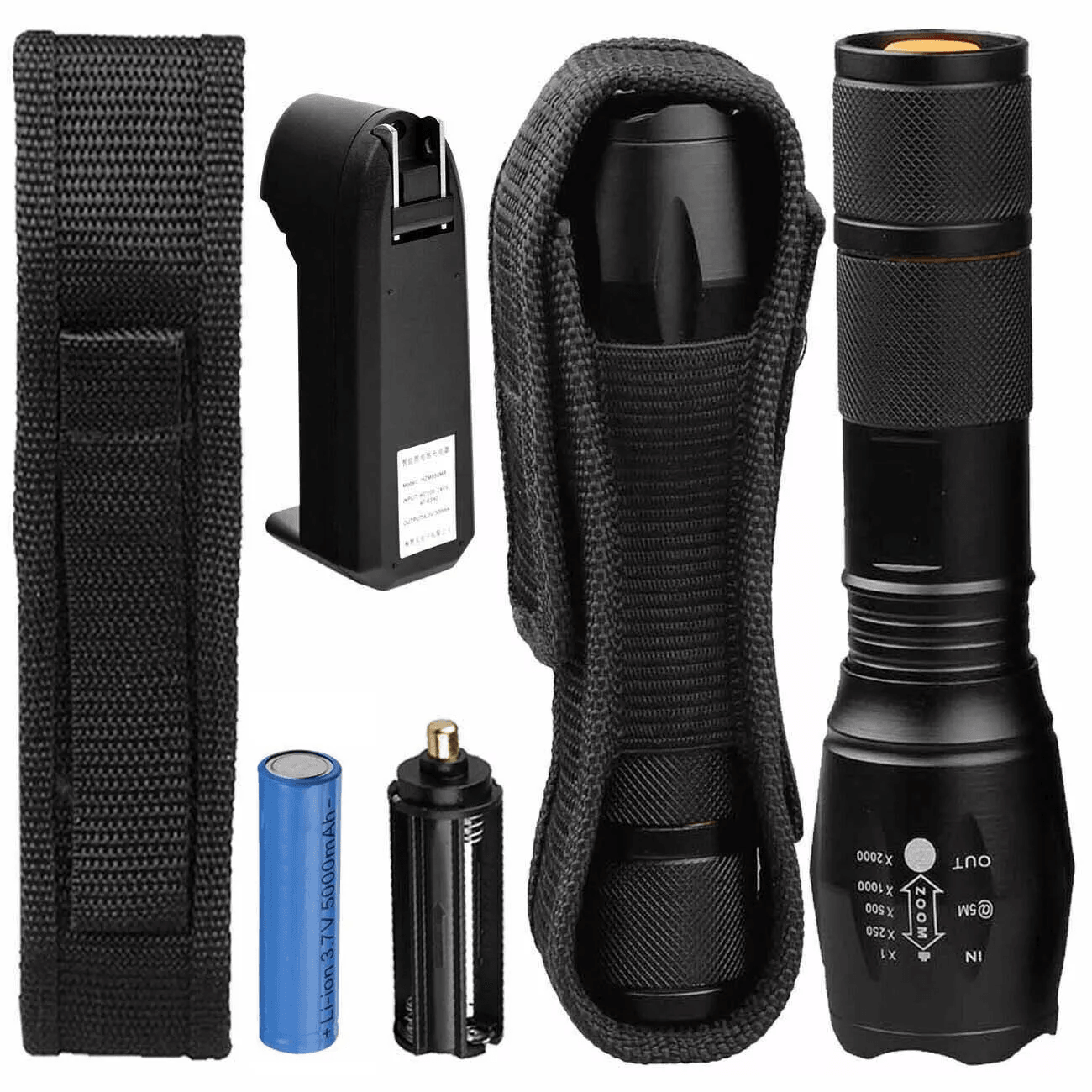 Military Grade LED Tactical Flashlight 800LM | Inspire Uplift
