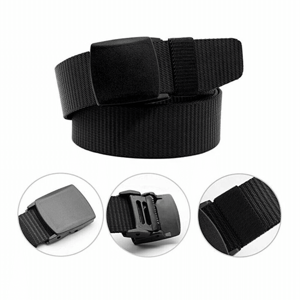Men's Nylon Tactical Belt with Cam Buckle | Inspire Uplift