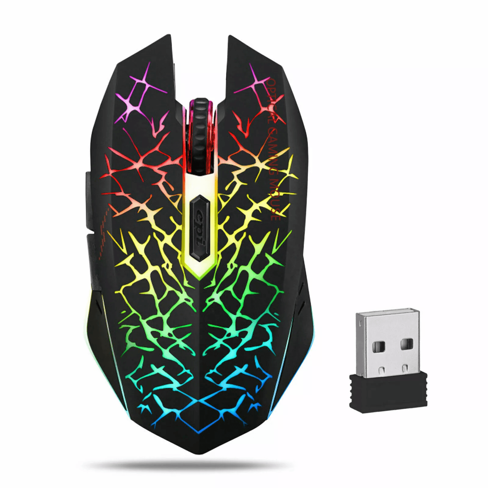Wireless USB Gaming Mouse | LED Backlit & Rechargeable | Inspire Uplift