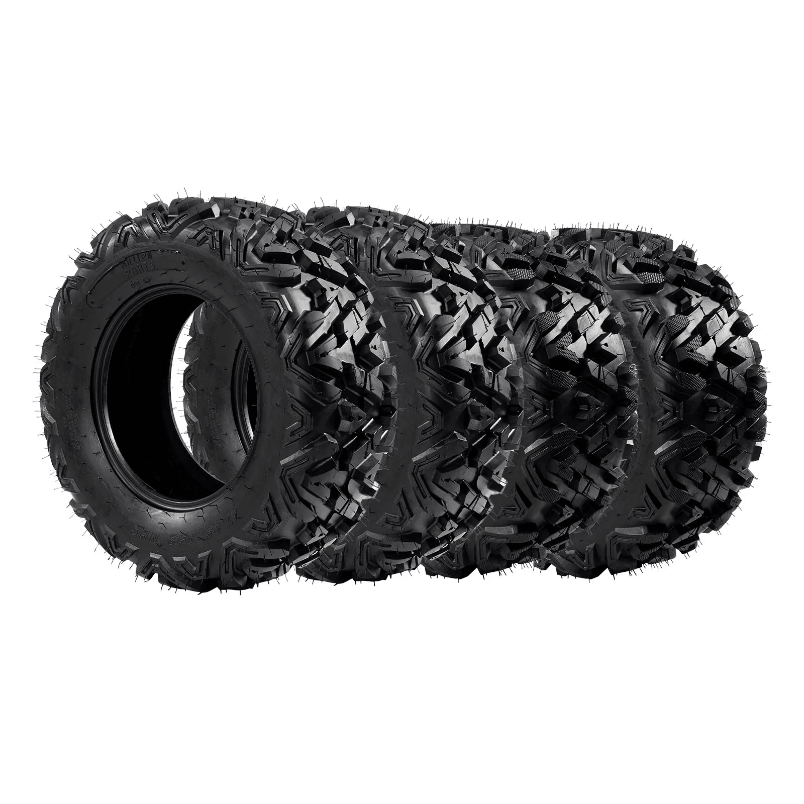 4 Tire Set ATV UTV 25x8x12 & 25x10x12 6-Ply | Inspire Uplift