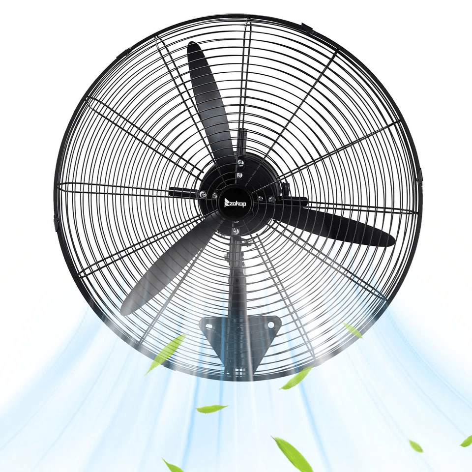 30" Oscillating Wall Fan – 12974 CFM Industrial Power | Inspire Uplift