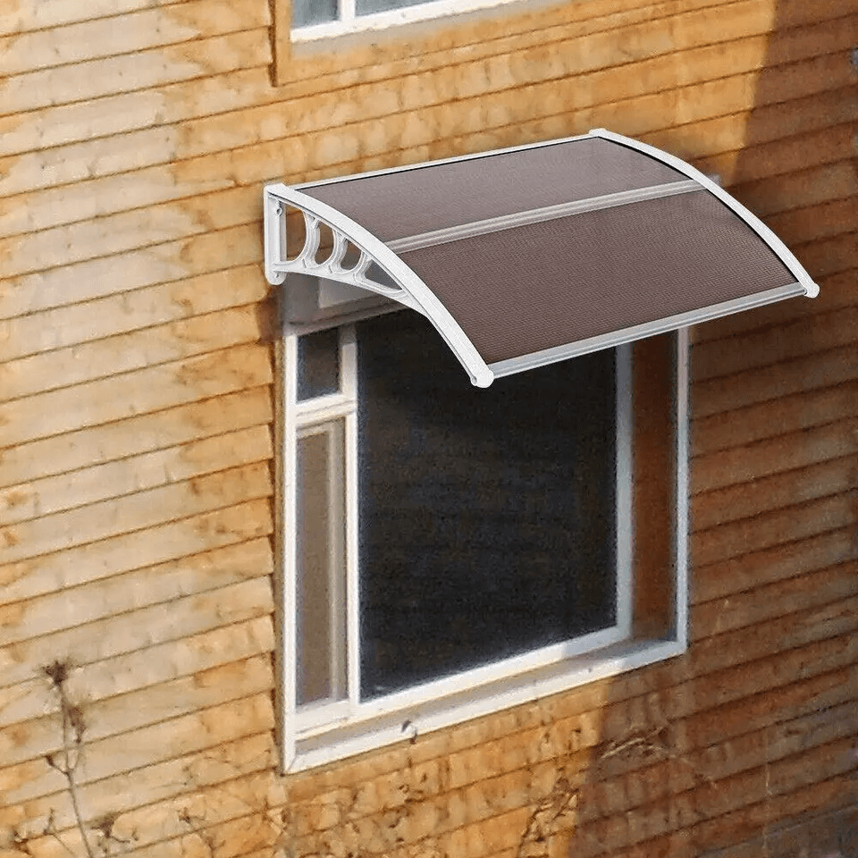 DIY 40"x32" Polycarbonate Window Awning | Inspire Uplift