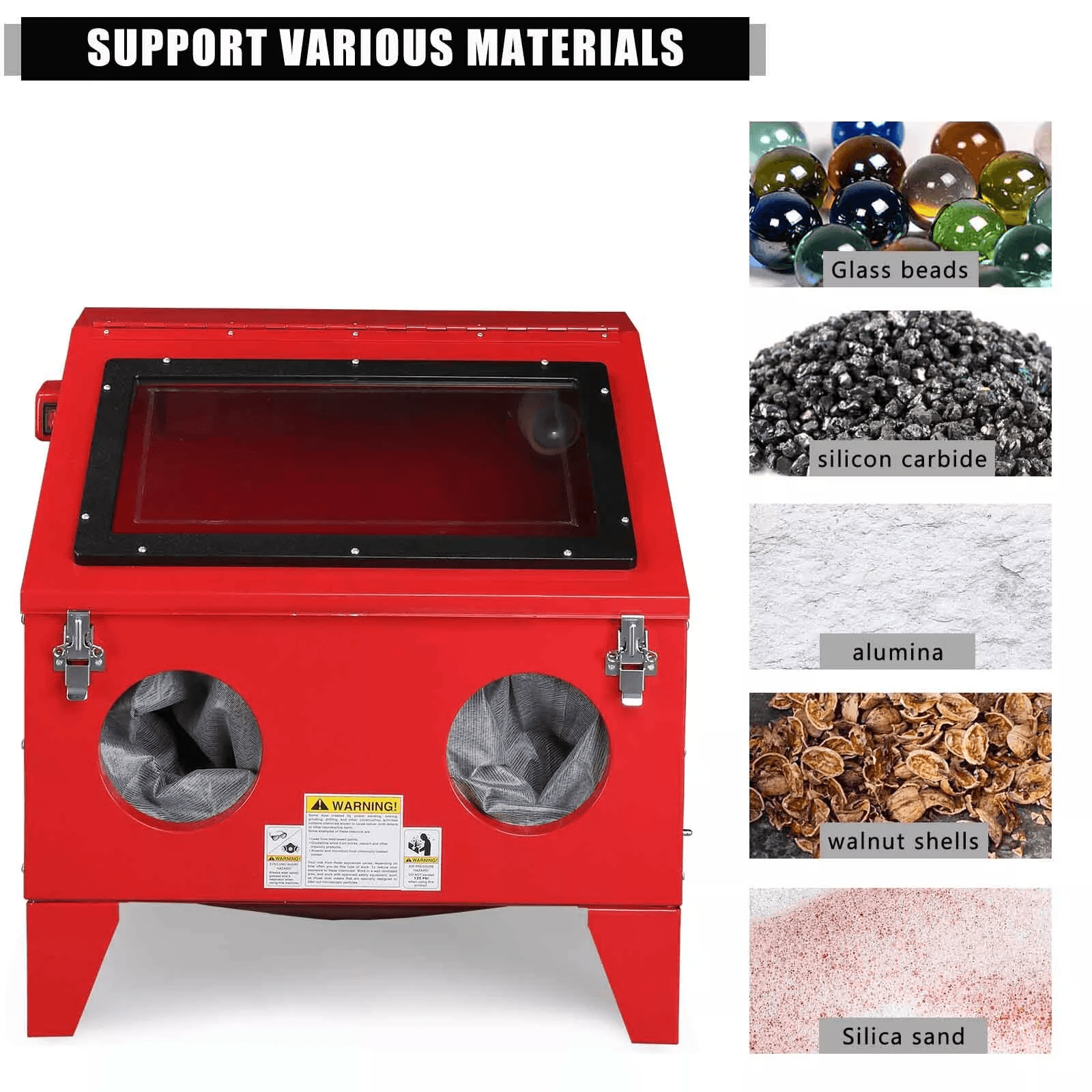 40 Gallon Bench Top Air Sandblaster with Gun Kit | Inspire Uplift