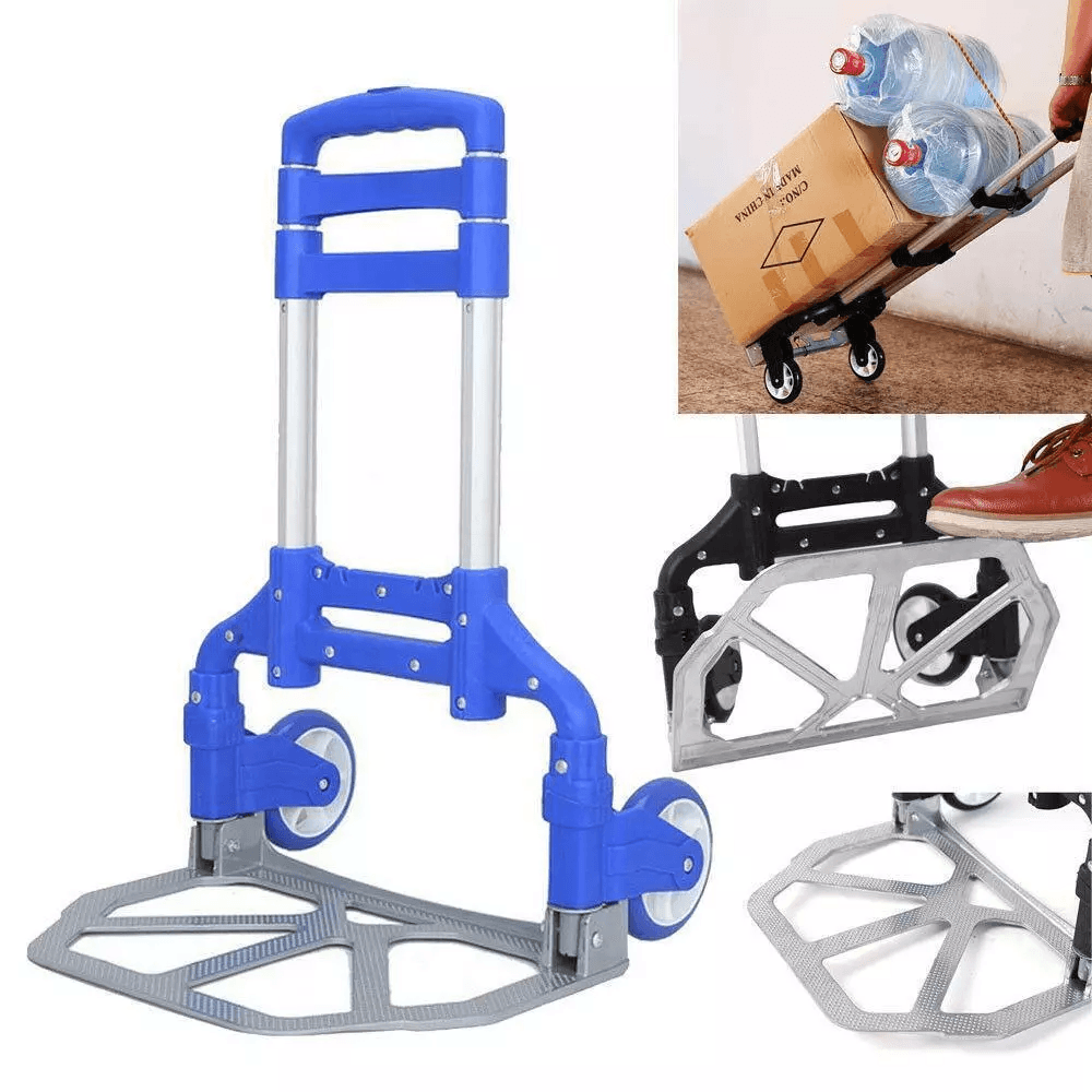 170lbs Folding Hand Truck – Collapsible Dolly | Inspire Uplift