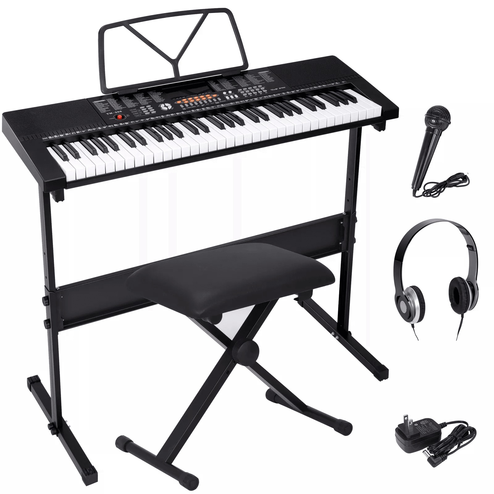 Electric Keyboard Piano 61-Key Starter Kit | Inspire Uplift