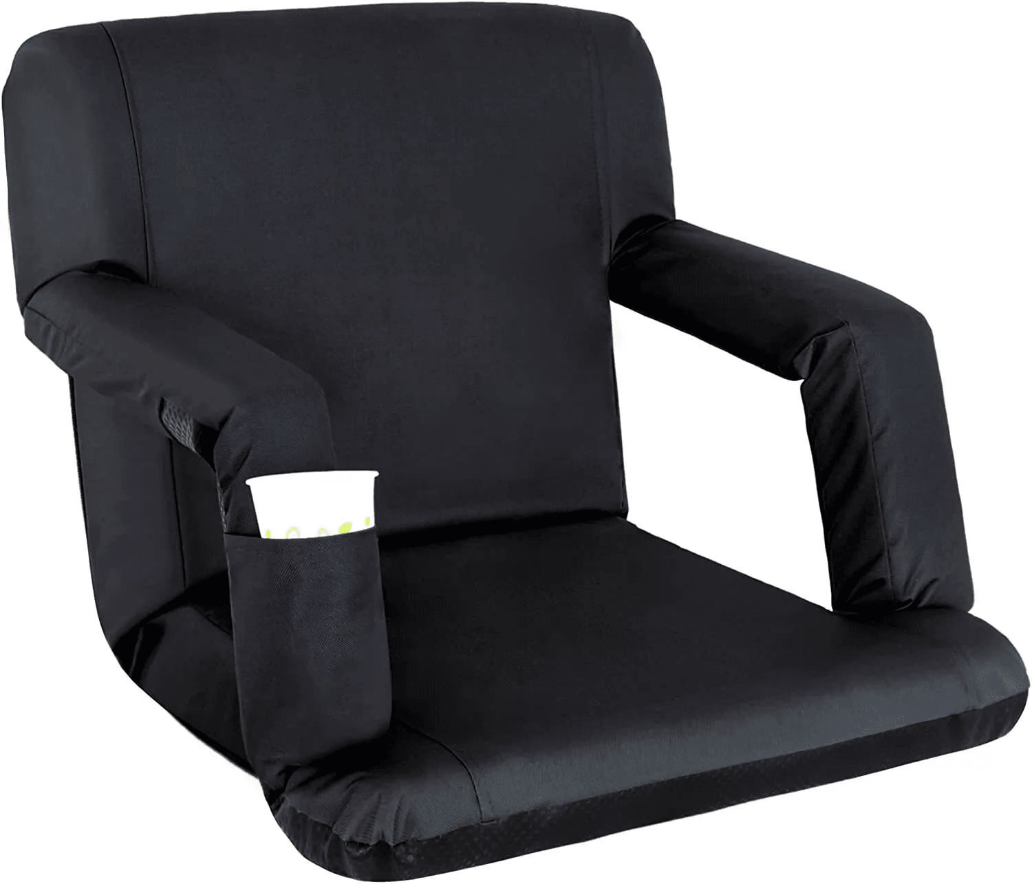 Wide Stadium Seat Reclining Chair with Back Cushion | Inspire Uplift