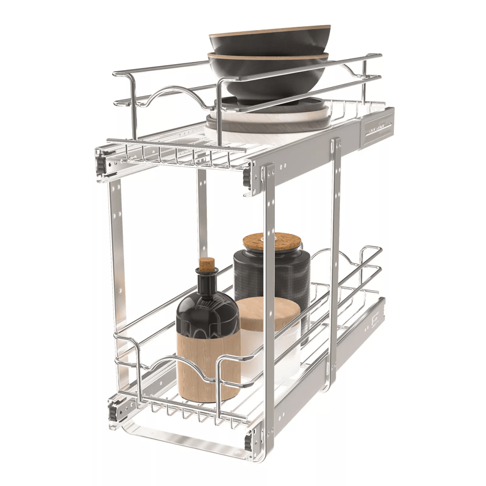 Rev-A-Shelf 2-Tier Cabinet Organizer Rack | Inspire Uplift