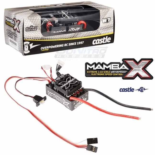 Castle Mamba X 1/10 Sensored 25.2V ESC | Inspire Uplift