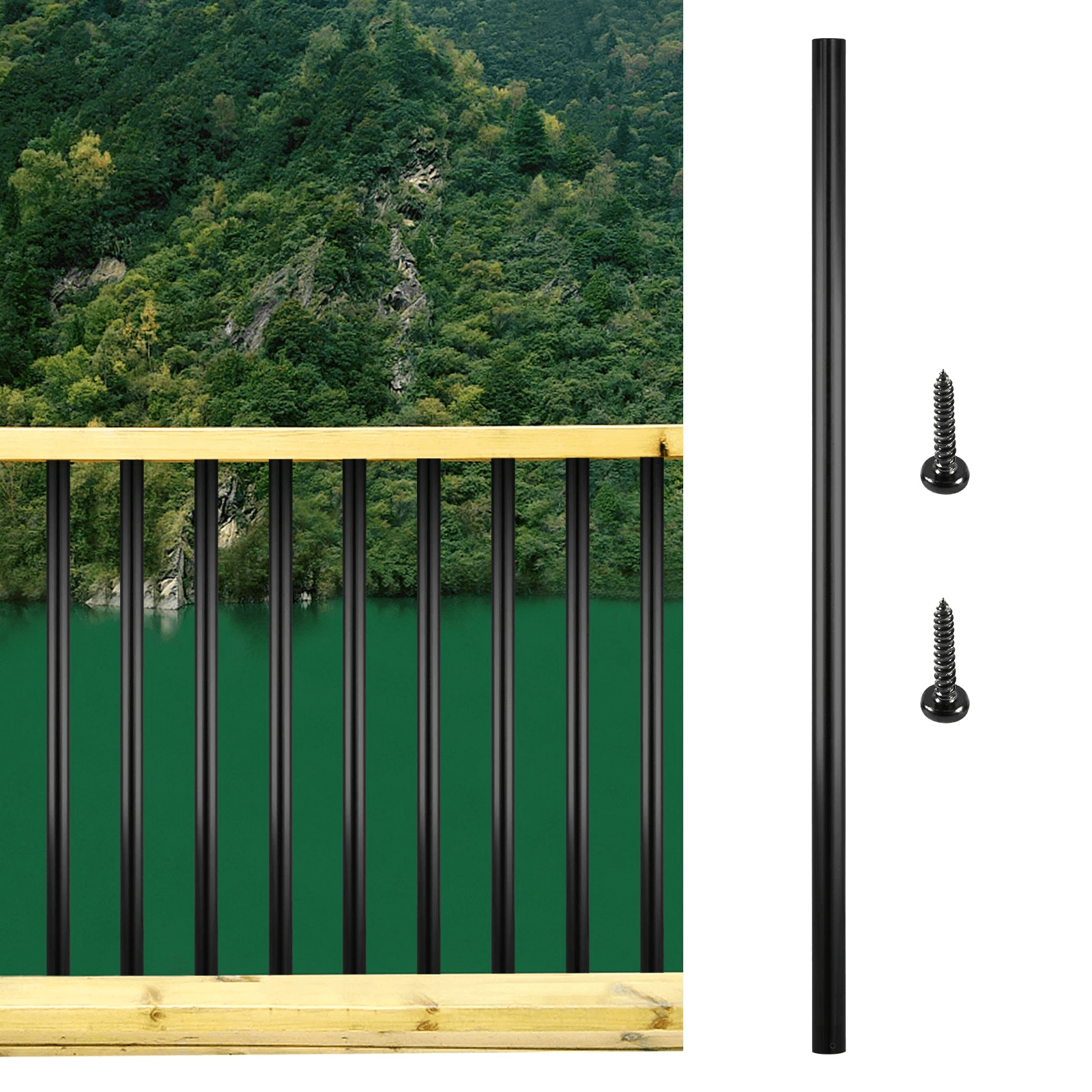 26" Aluminum Deck Balusters – 101 Pack | Inspire Uplift