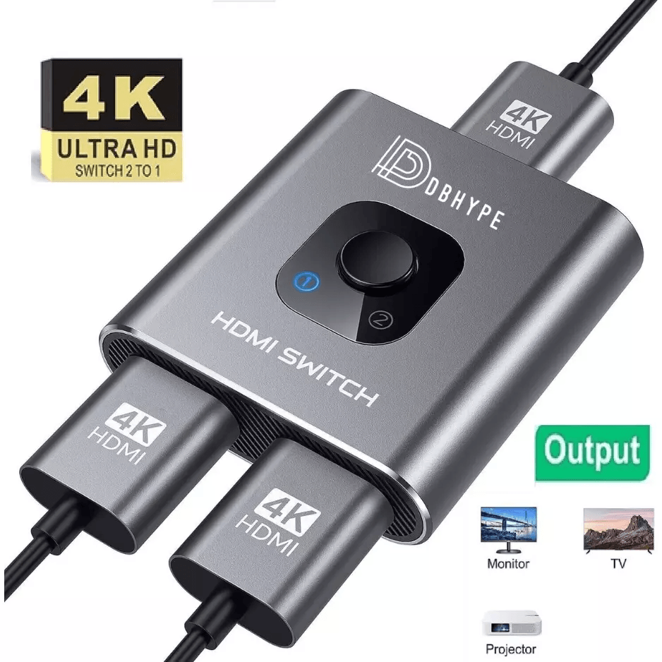 Bi-Directional 4K HDMI 2.0 Switch Splitter | Inspire Uplift