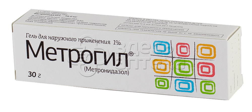 Metrogil gel Metronidazole STOP ACNE cream - Inspire Uplift