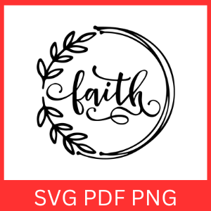 Faith Svg, Hope Svg, Blessed Svg, Religious Svg, Love Design | Inspire ...