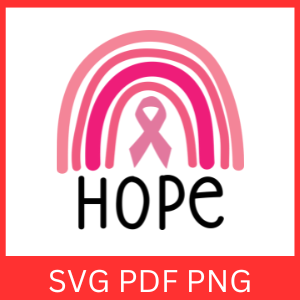 hope cancer svg - Inspire Uplift
