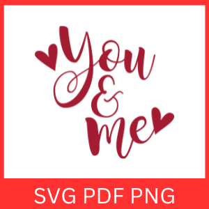 You Love Me Svg, You Heart Me Svg, I Love You Svg, Valentine | Inspire ...