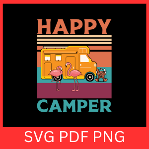 Happy Camper Svg, Camping Svg, Camping Crazy Svg, Campers Sv | Inspire ...