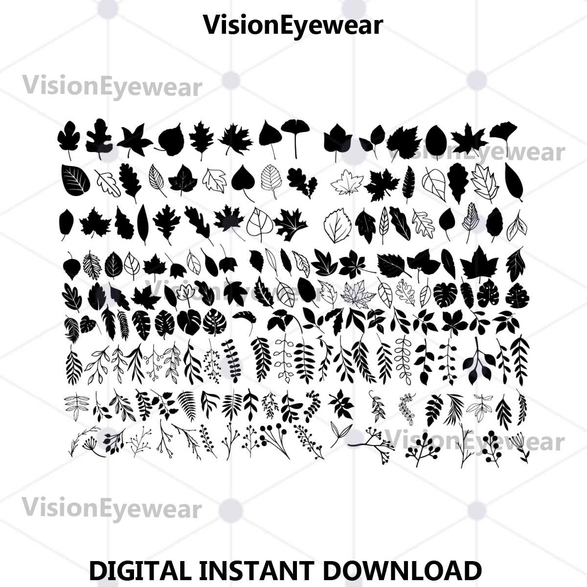 LEAF SVG Bundle, LEAVES Svg Bundle, Leaf Clipart, Leaf Svg c | Inspire ...
