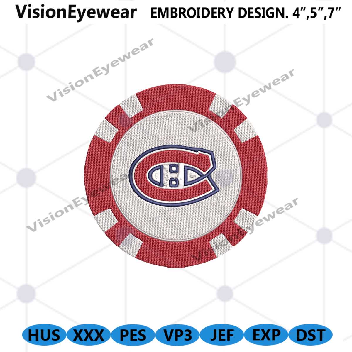 Montreal Canadiens Machine Embroidery, Montreal Canadiens Ho | Inspire ...