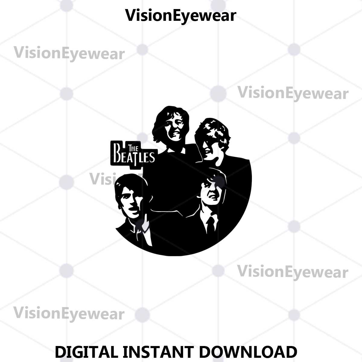 Beatles Band Svg, The Beatles Band Svg, Rock Band Svg, Rock | Inspire ...