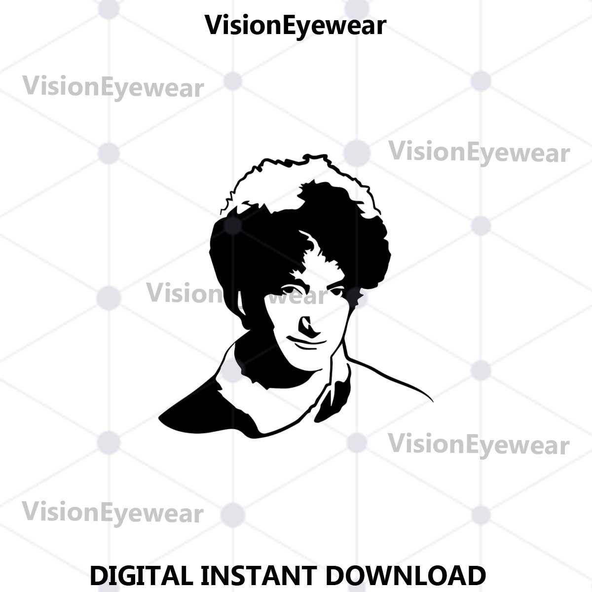 John Deacon Svg, Queen Member Svg, John Deacon Sillhouette S | Inspire ...