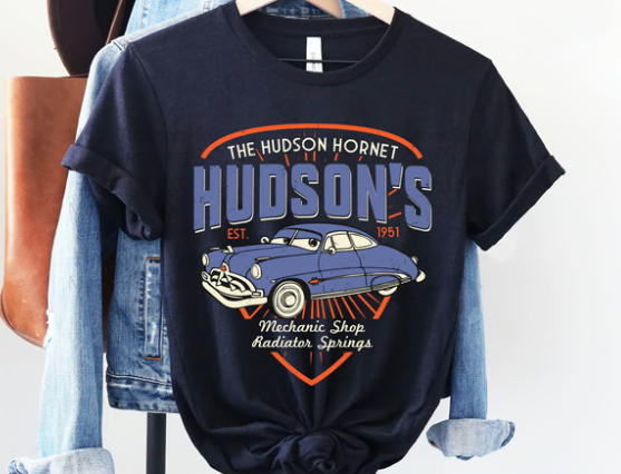 Retro Doc Hudson Hornet Hudsons Mechanic Shop | Inspire Uplift