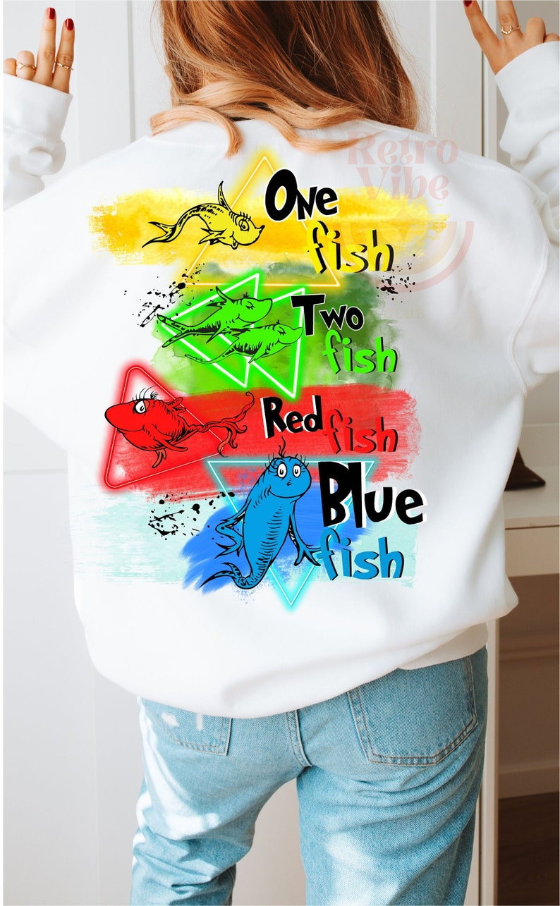 Read Across America Day svg png, One fish two fish, Dr.susse - Inspire ...