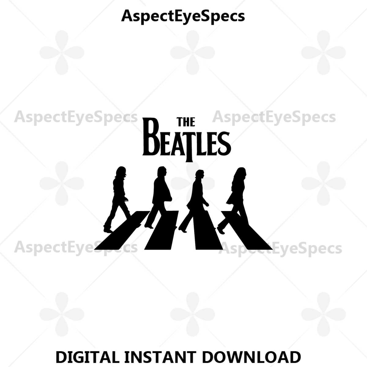 Abbey Road The Beatles Svg, The Beatles Silhouette Svg, Rock | Inspire ...