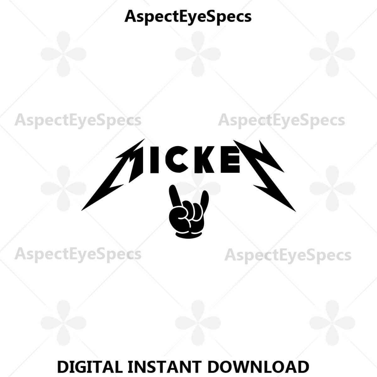 Rock N Roll Mickey Svg, Rock And Roll Symbol Svg, Rock Micke | Inspire ...