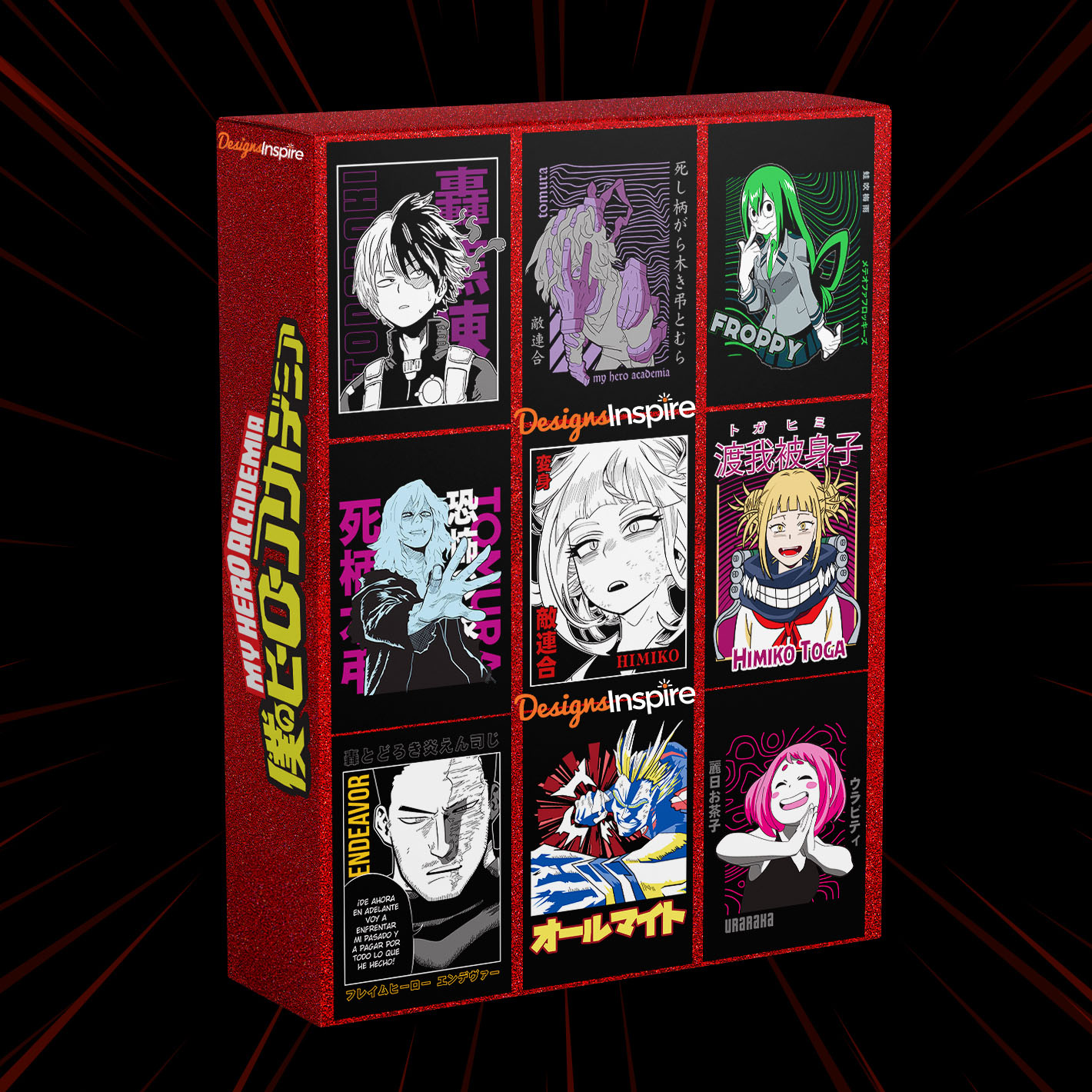 My Hero Academia: Mega Anime bundle- High-Quality AI, EPS, P | Inspire ...