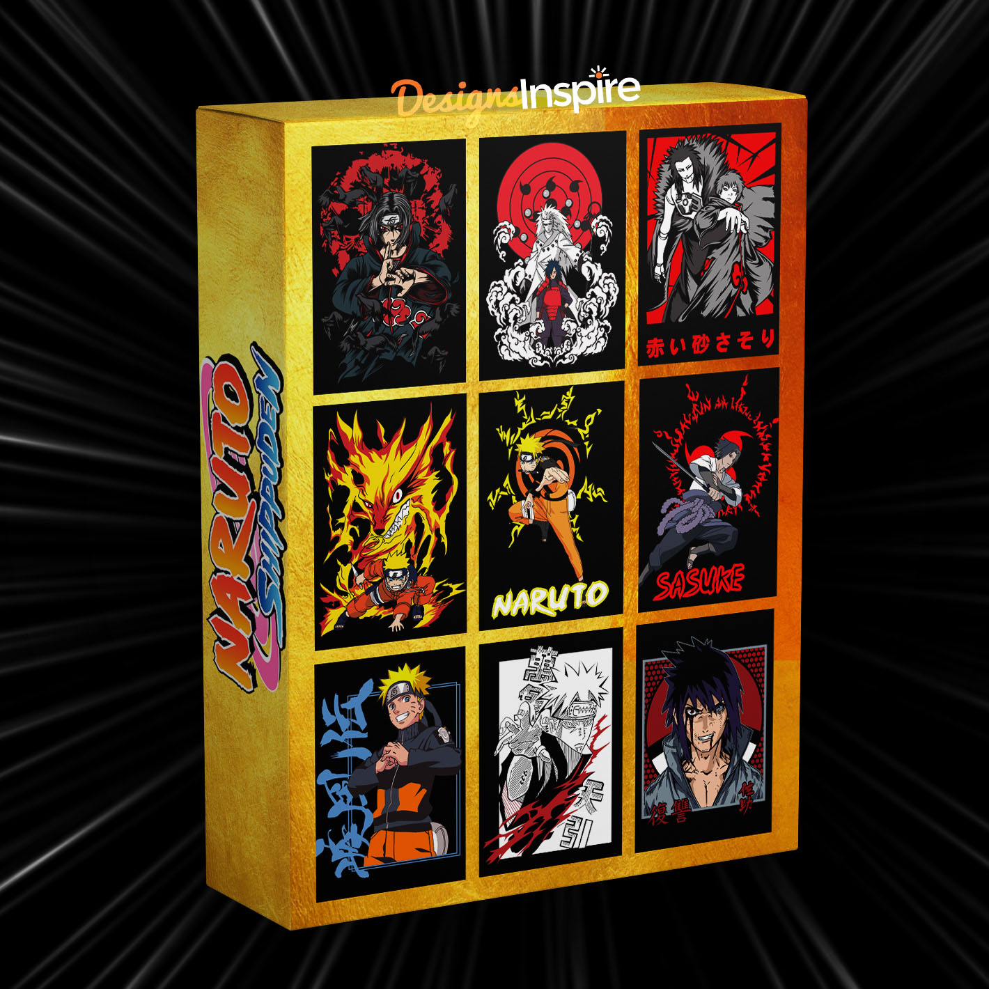 Naruto: Mega Anime bundle- High-Quality AI, EPS, PNG Formats - Inspire ...