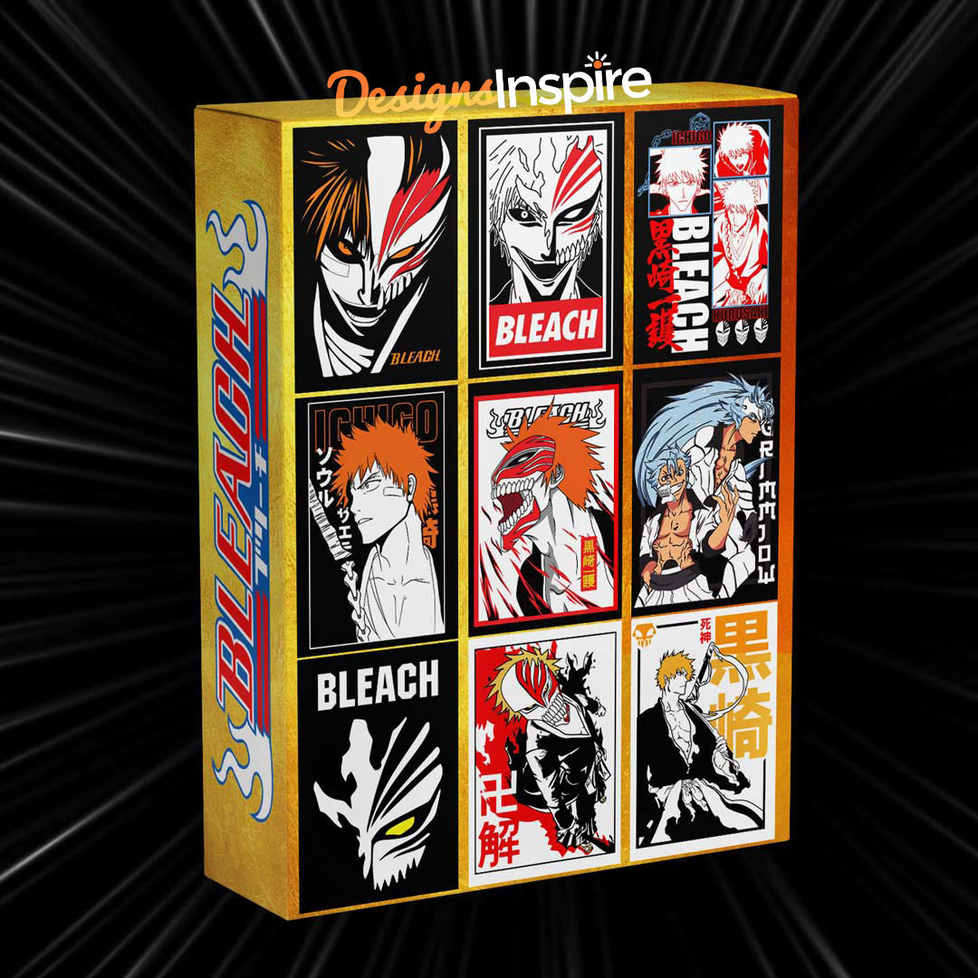 Bleach: Mega Anime bundle- High-Quality AI, EPS, PNG Formats | Inspire ...
