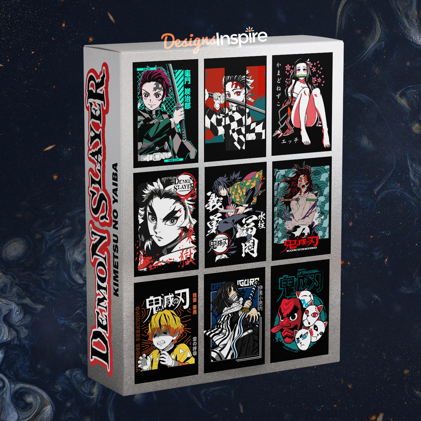 Demon Slayer: Mega Anime bundle- High-Quality AI, EPS, PNG F - Inspire ...