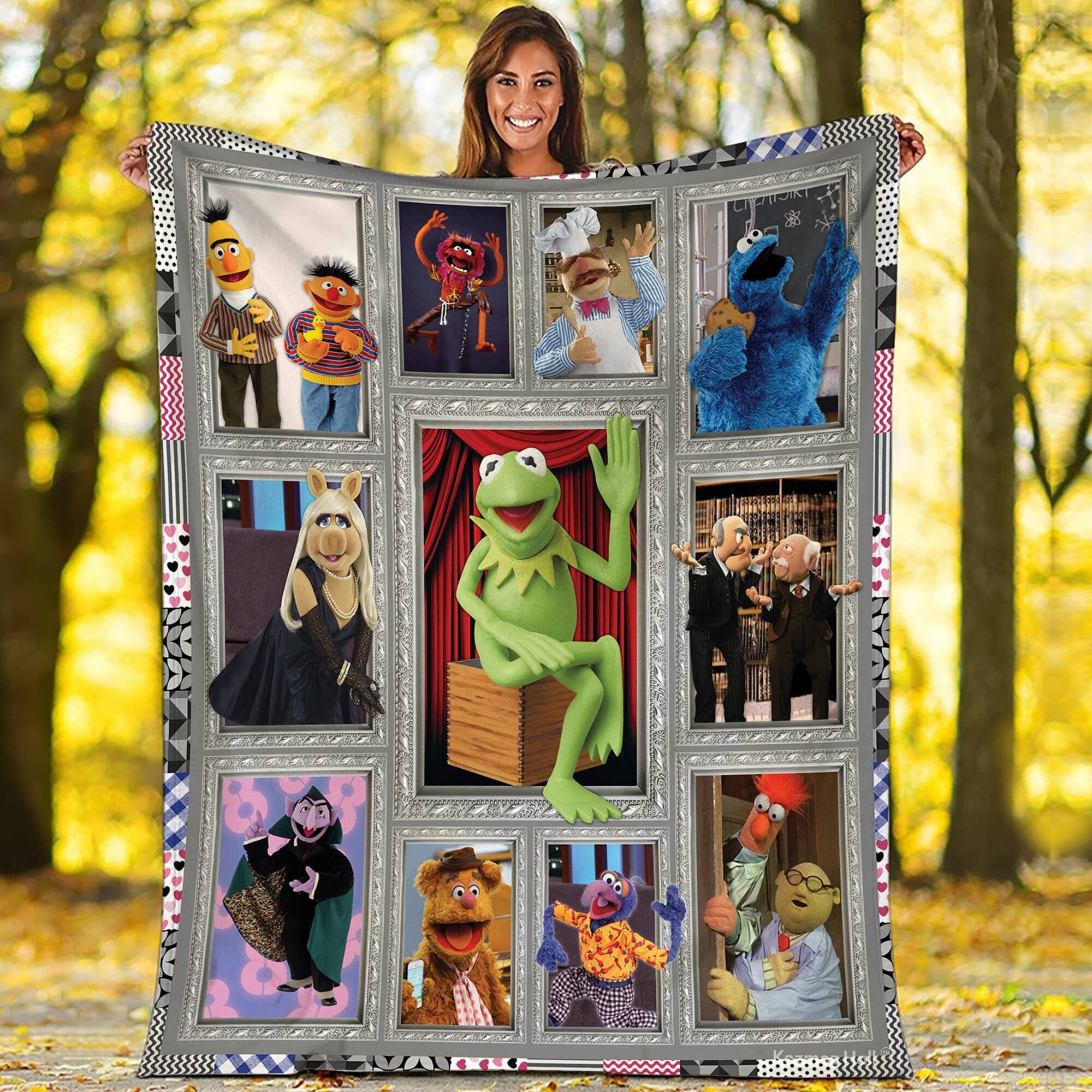 Muppet Show Fleece Blanket Muppet Show Characters Kermit Th - Inspire ...