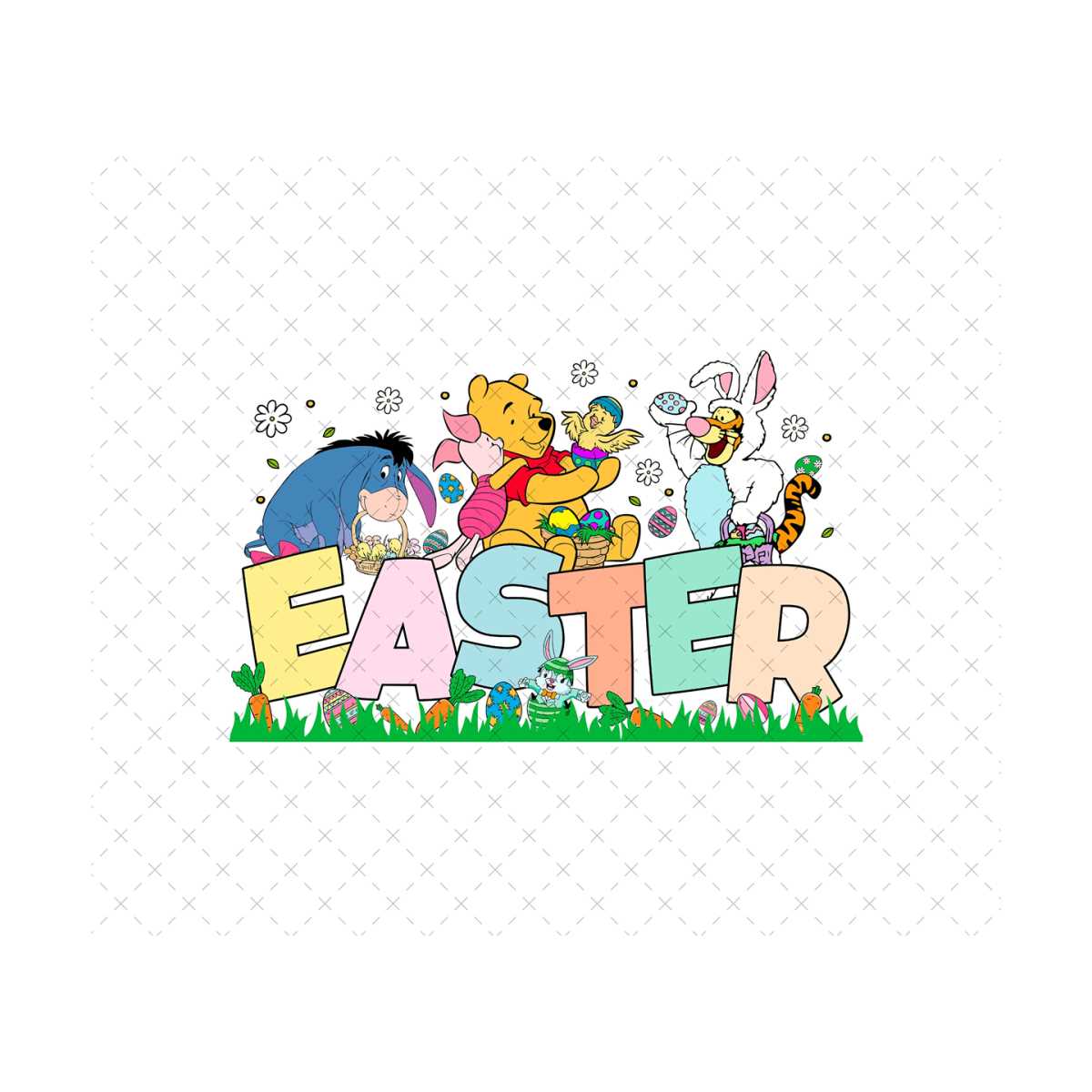 Winnie The Pooh Easter Png, Winnie Easter Png, 233 | Inspire Uplift