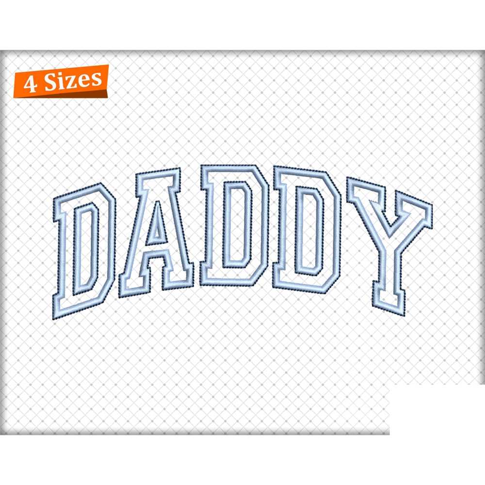 Dad Applique Embroidery, Dad Machine Embroidery Design Fath, | Inspire ...