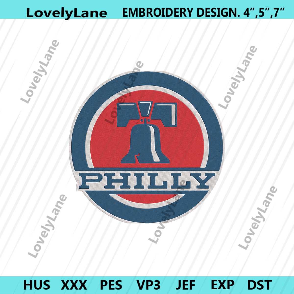 Philly MLB Logo Machine Embroidery, PHilly Baseball Embroide | Inspire ...