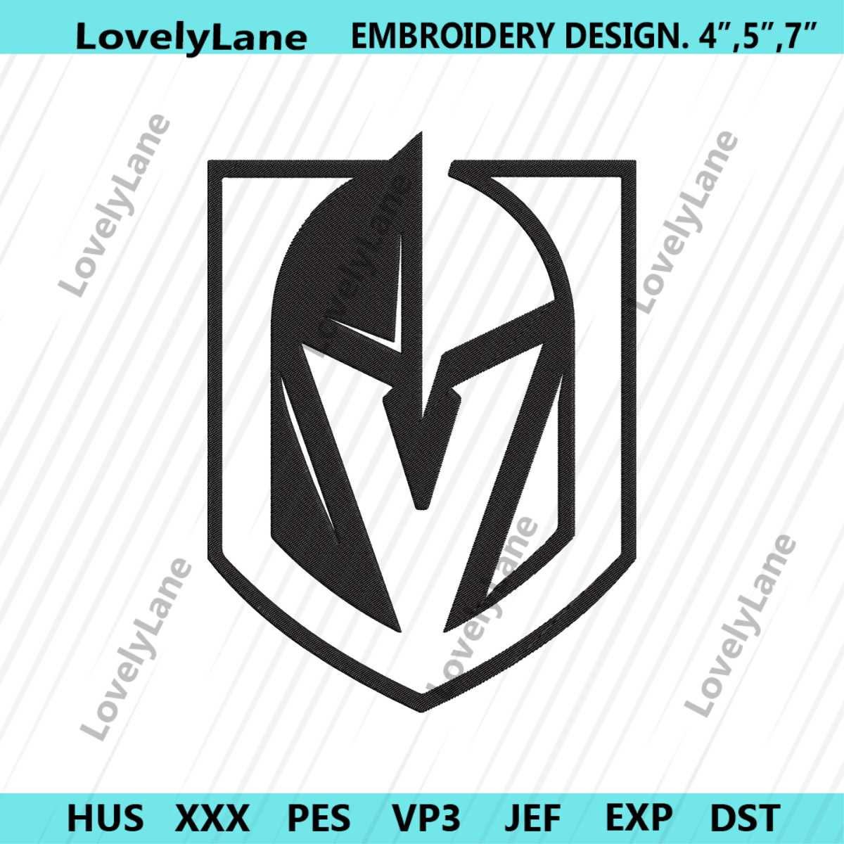 Vegas Golden Knights Logo Embroidery Designs, Vegas Golden K | Inspire ...