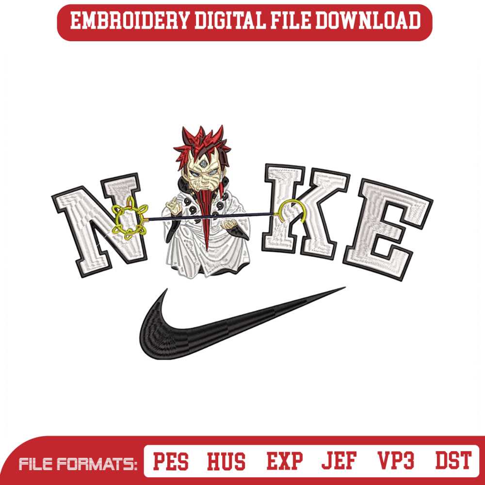 Nike Otsutsuki Hagoromo Chibi Cute Embroidery Designs File, | Inspire ...