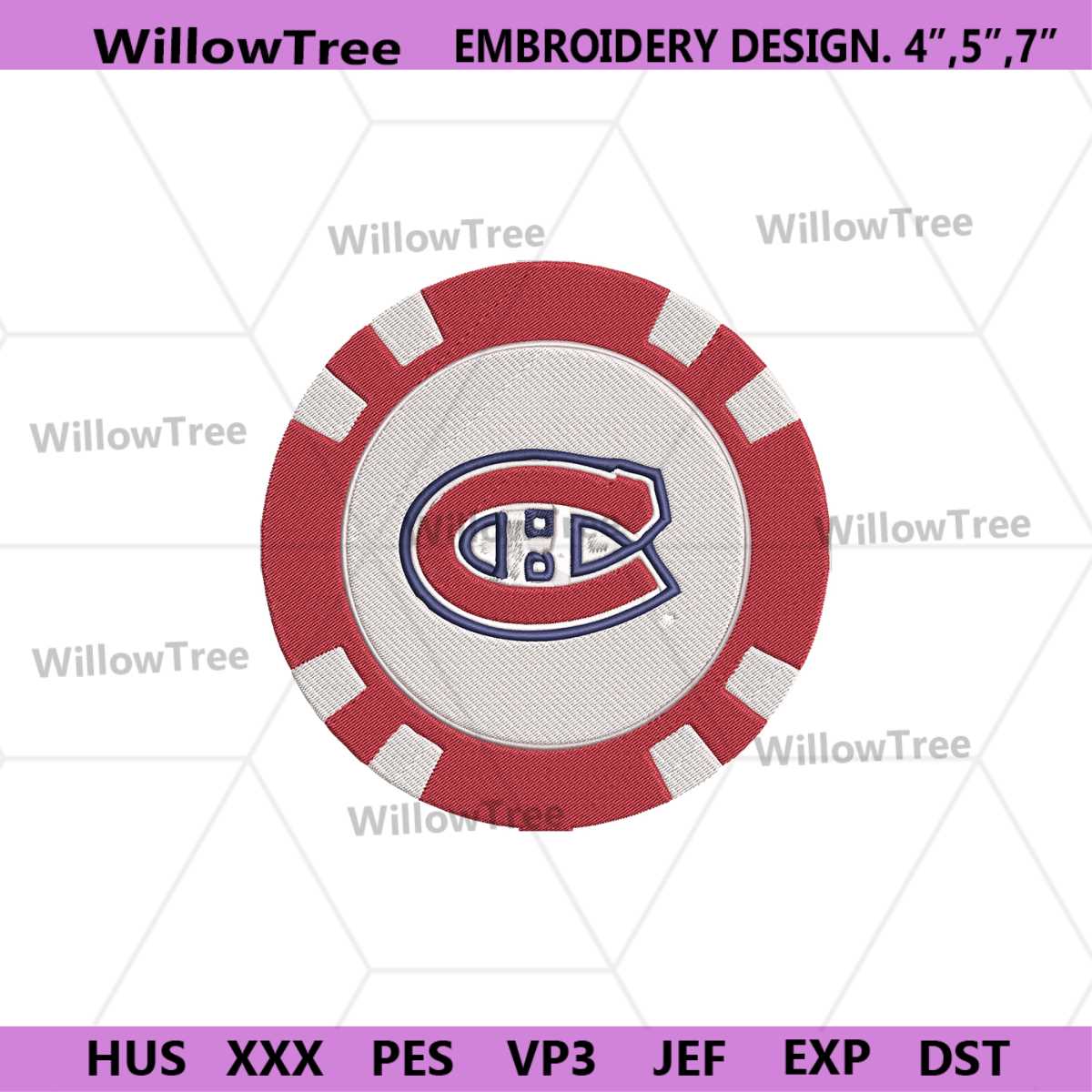 Montreal Canadiens Machine Embroidery, Montreal Canadiens Ho | Inspire ...