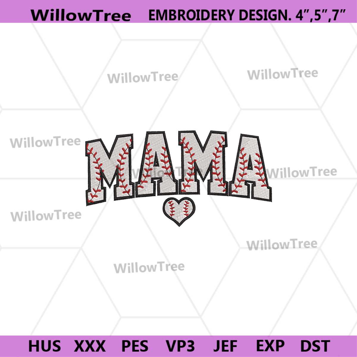 Mama Embroidery Files Instant Design, Mother Day Machine Emb | Inspire ...