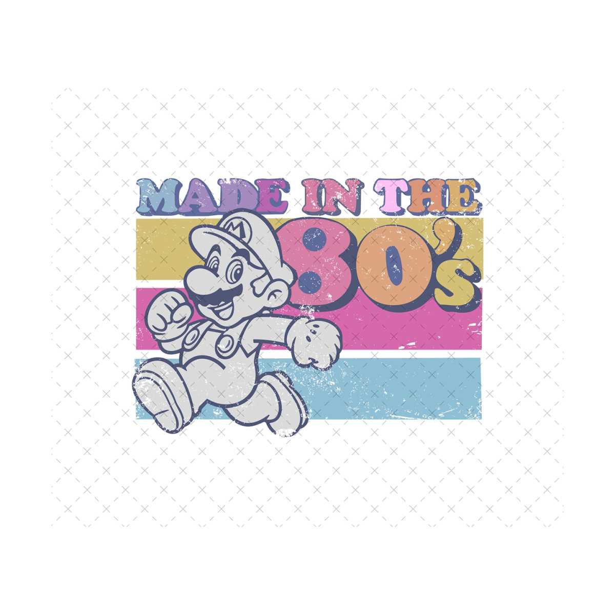 Retro Super Mario 80s Png, Super Mario Png, 180 | Inspire Uplift