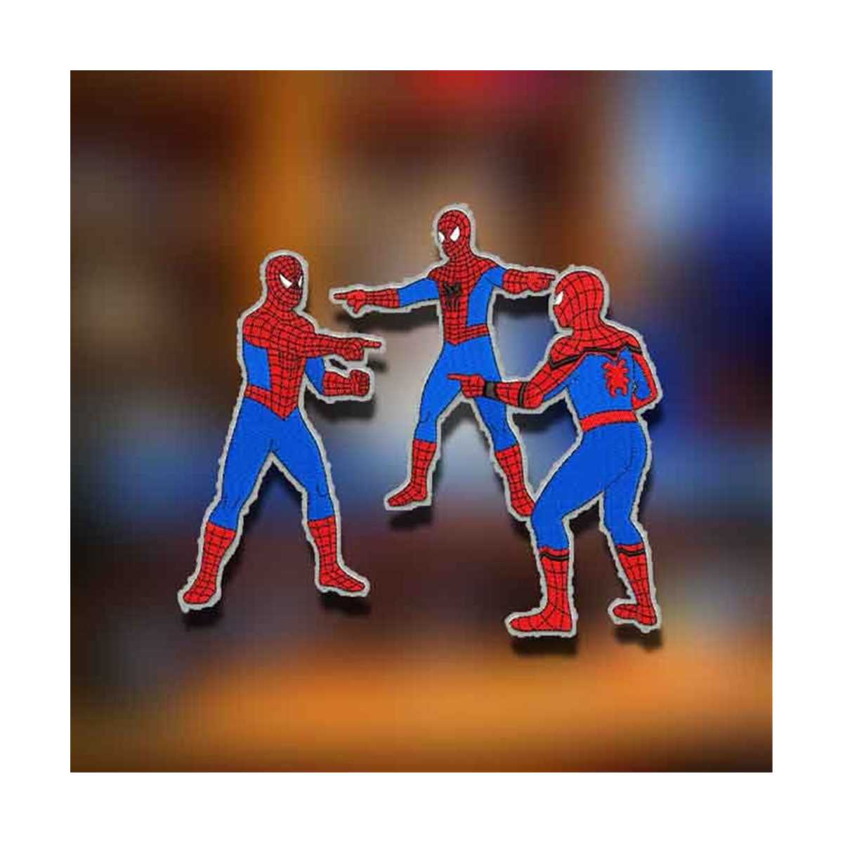 Spider Man Meme 3 Embroidery Design | Inspire Uplift