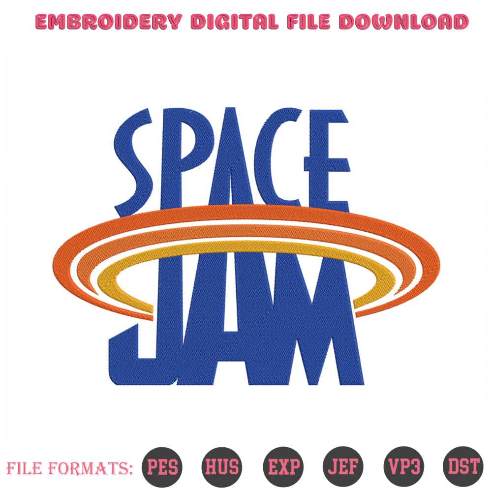 Space Jam A New Legacy Embroidery Designs File, Space Jam | Inspire Uplift
