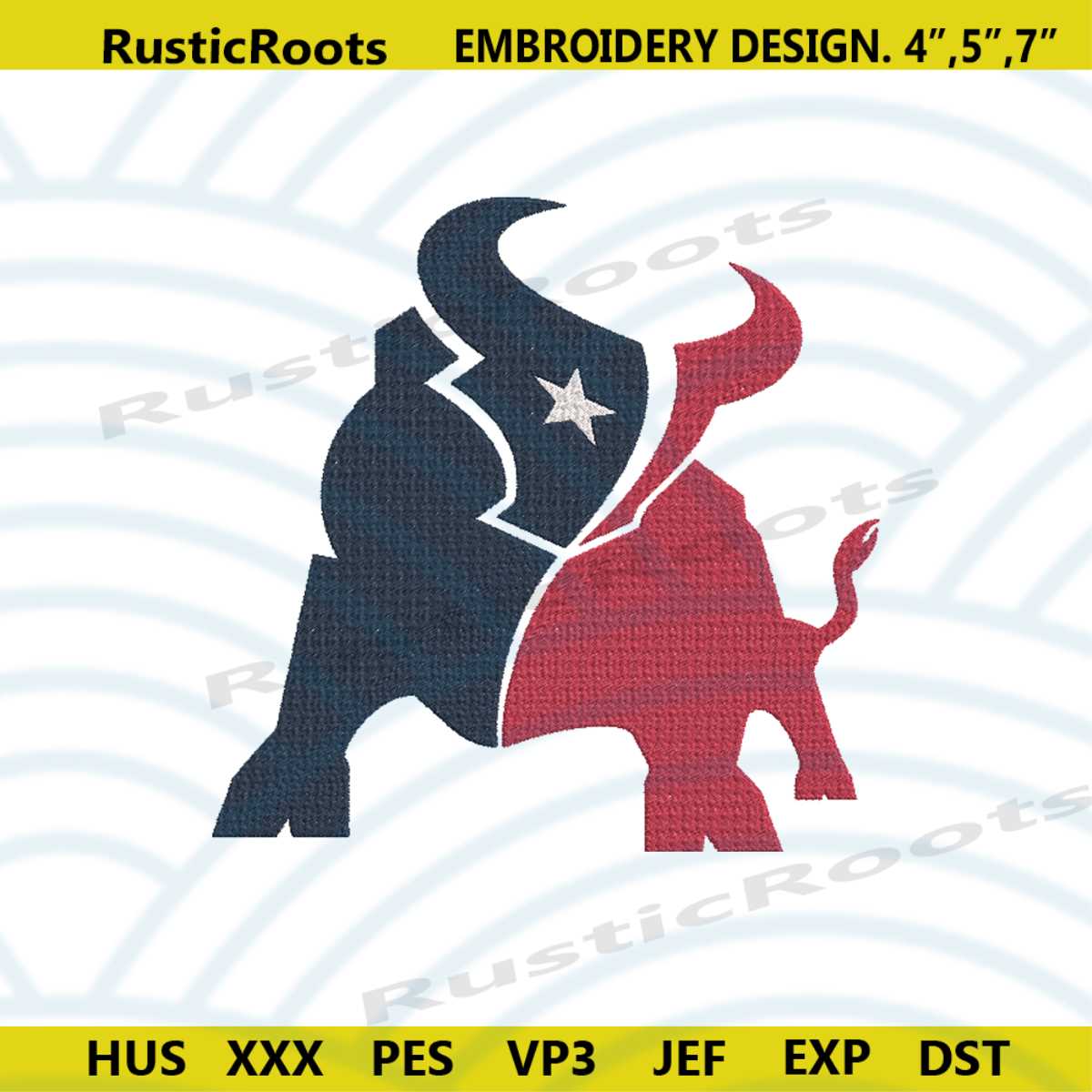 Houston Texas logo Embroidery Design, Houston Texas football - Inspire ...